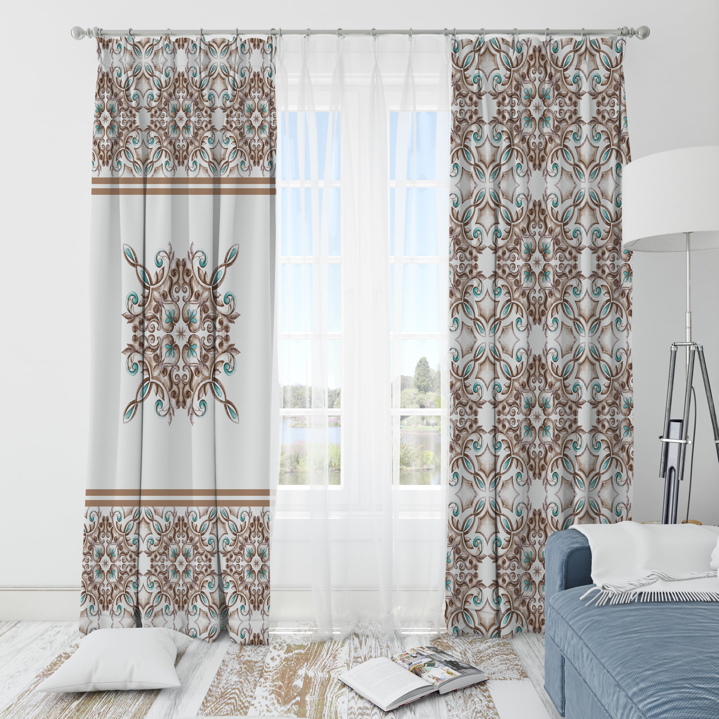 3D Window Curtain – HENDI